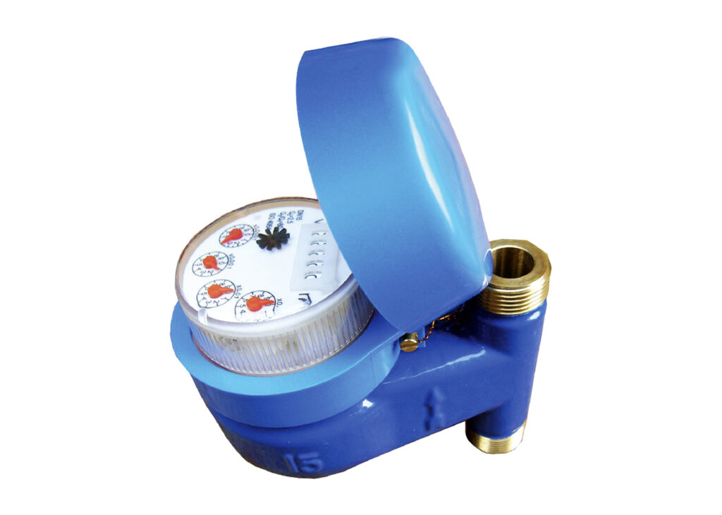 Multi-Jet vertical brass water meter - GRS WATER